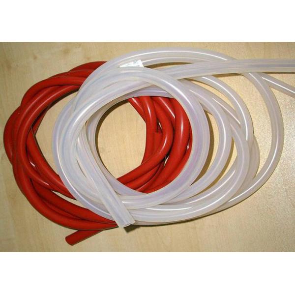 Quality High Tensile Strength Clear Silicone Tube Extrusion Without Smell / Silicone for sale