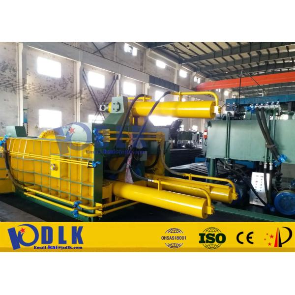 Quality Automatic 60kw Tcm Recycling Scrap Metal Baler for sale