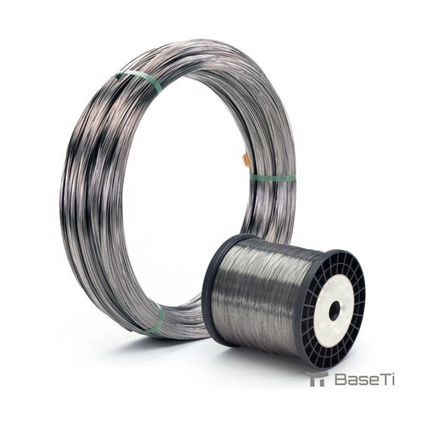 Quality 0.8mm  Pure Titanium Welding Wire 1.0mm 1.2mm Spooled Titanium Coil Wire for sale