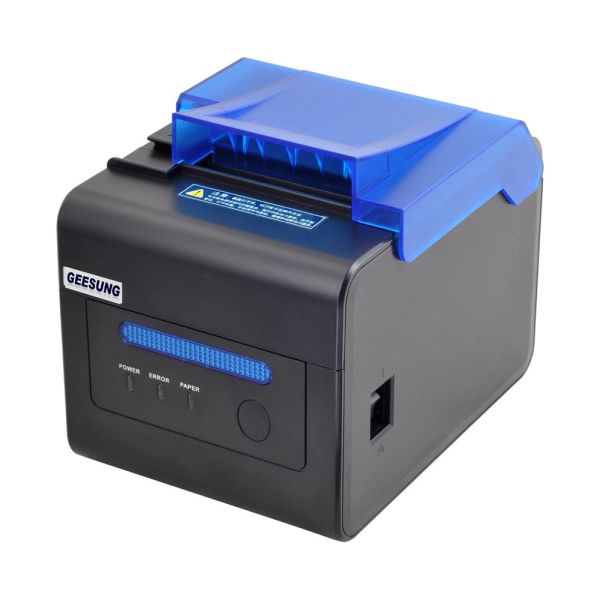 Quality 300mm/S Kitchen Receipt Printer 80mm Thermal Ticket Printer Oilproof for sale