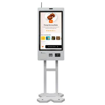 Quality Automatic Fast Food Touch Screen Ordering Kiosk Self Service for sale