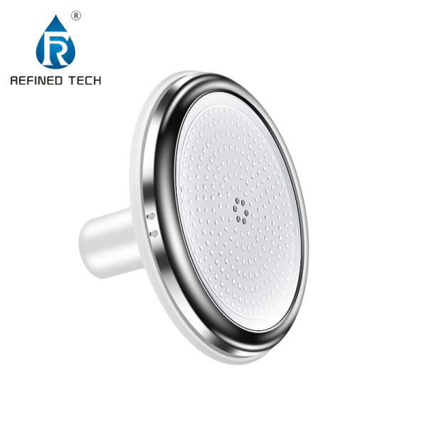 Quality Recessed LED Pool Light 12V Resin Filled RGB Color Changing for Fiberglass Pool for sale