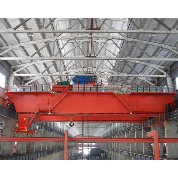 Quality Q345B Steel Casting EOT Double Girder Overhead Crane YZ Type for sale