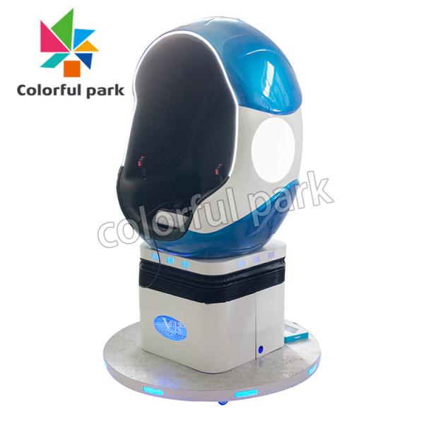 Quality 2 Seat virtual reality chair 9d simulator With handheld VR glasses for sale