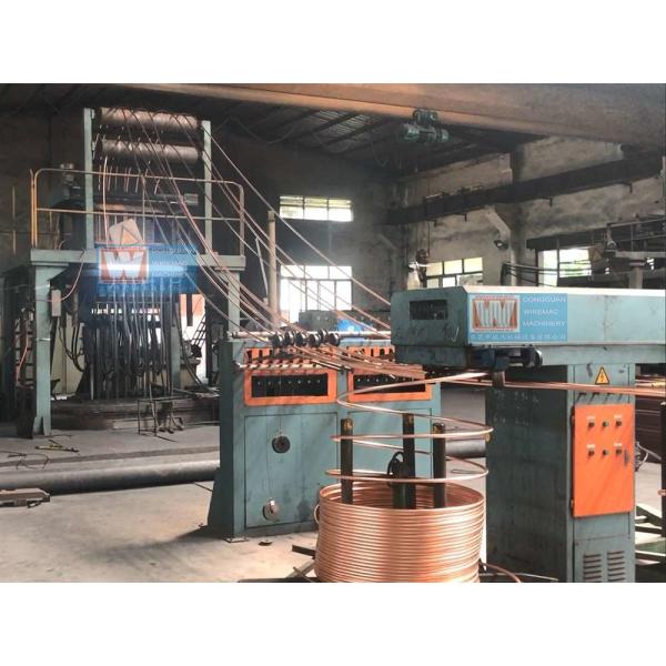 Quality 8mm Bronze Rod Upcast Copper Rod Machine For Casting Automatic for sale
