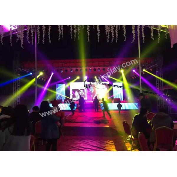 Quality Super Slim Outdoor Led Display Screen Lightweight 40000 Pixels/Sqm for sale