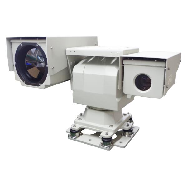 Quality Rugged Mobile Vehicle Surveillance Dual Vision Camera Infrared PTZ Thermal for sale