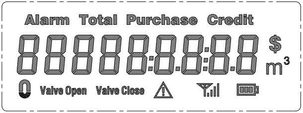 keypad type sts standard prepaid three phase smart electric meter with LORA-RF module 1