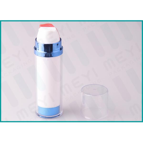 Quality 25 ML Acrylic Double Wall Lotion Serum Pump Bottle , Plastic Cosmetic Bottles for sale
