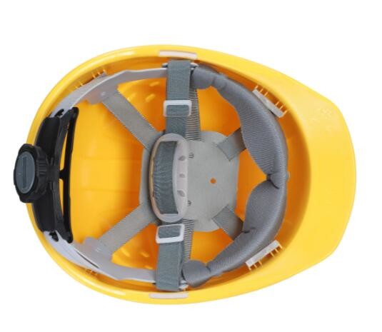 Quality CE EN397 Type 1 Safety Helmet Industrial Construction Work Helmets HDPE Shell for sale