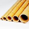 china Eco Friendly 3 Inch Moso Bamboo Pole Bamboo Stakes For Plant Decoration Yellow