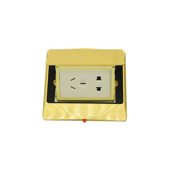 Quality 16A 250V Square Electrical Outlet Pop Out High Impact And Mechanical Strength for sale