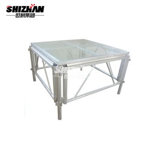 Quality 4x4 Portable Acrylic Outdoor Performance Concert Stage Platform for sale
