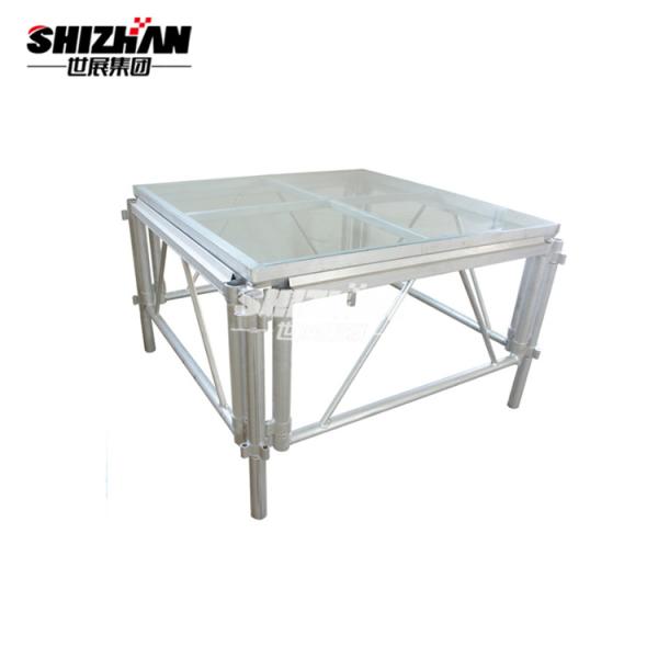Quality 4x4 Portable Acrylic Outdoor Performance Concert Stage Platform for sale