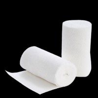 Quality Disposable Gauze Cotton Surgical Bandage Tape Roll For Hospital Care Use for sale