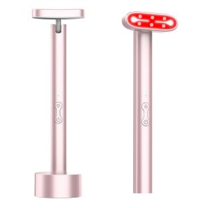 Quality 7 Color Nano Red Light Electric Eye Beauty Device EMS Portable Vibrating Eye for sale