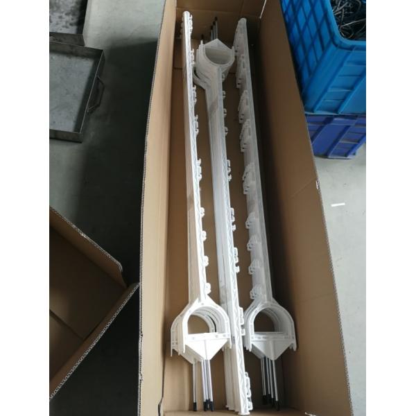 Quality PST012 63in Free Standing PP Electric Fence Posts Step-In Stirrup Tread UV for sale