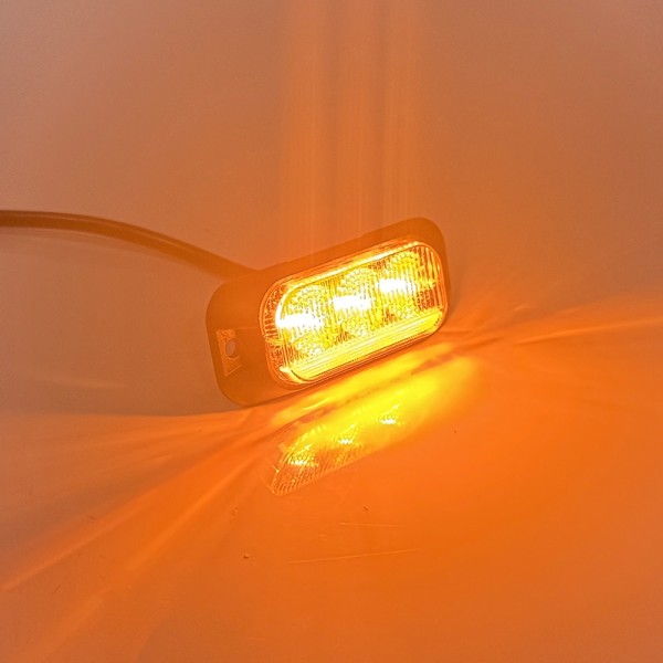 Quality IP67 Flash Strobe Amber Led Light 12V 24V Truck Strobe Light for sale