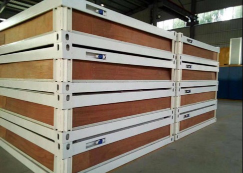 Quality ISO Family Fireproof Flat Pack Container House for sale