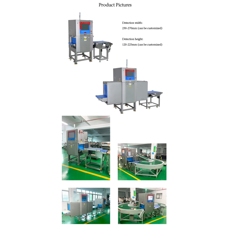 Metal Detector X-Ray Machine Food Grade Inspection System
