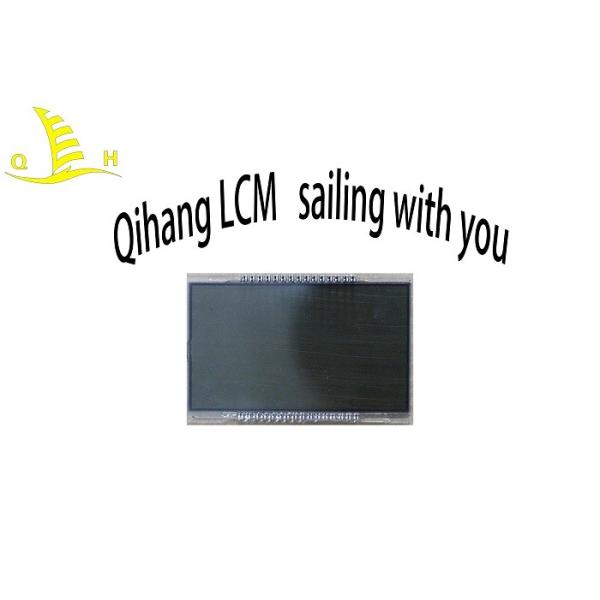 Quality Transflective 5V STN FSTN Blue Negative 7 segment Display Panel for sale