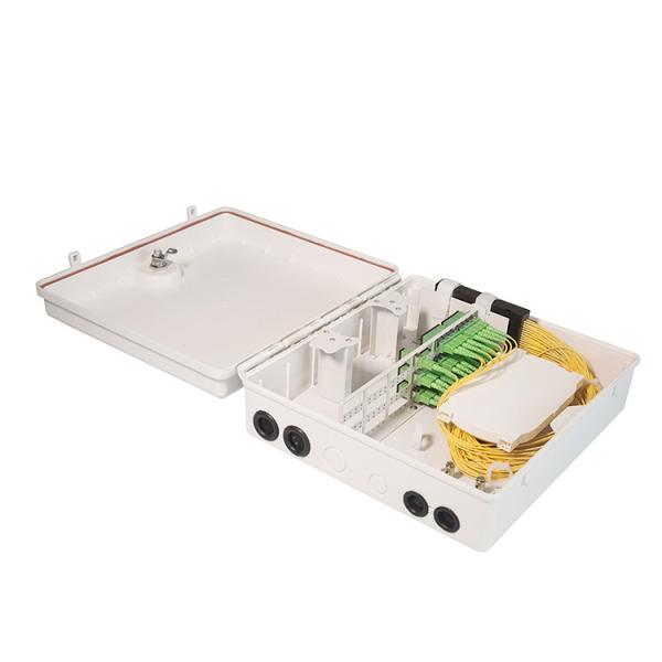 Quality Wall Mounted Optical Fiber Distribution Frame 185mm ROHS 72 Cores for sale