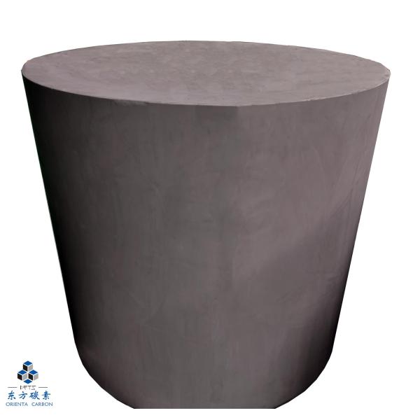 Quality Polycrystaline Silicon Graphite Blocks Dark Grey 50 Mpa Flexural Strength for sale