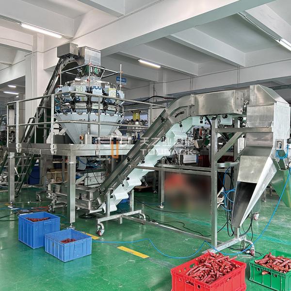 Quality High Efficiency Sausage Belt Multihead Weigher for sale