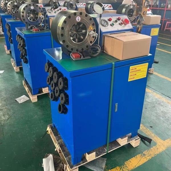 Quality Highly Efficient Rubber Hose Crimping Machine 600T Crimping Force 220v/240v/380v for sale