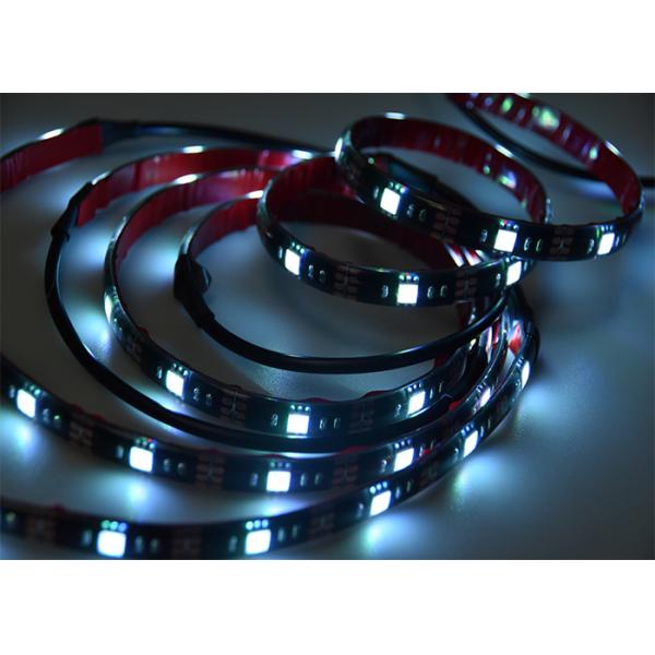 Quality Black IP65 5050 30lamp/M Google Assistant Led Strip for sale