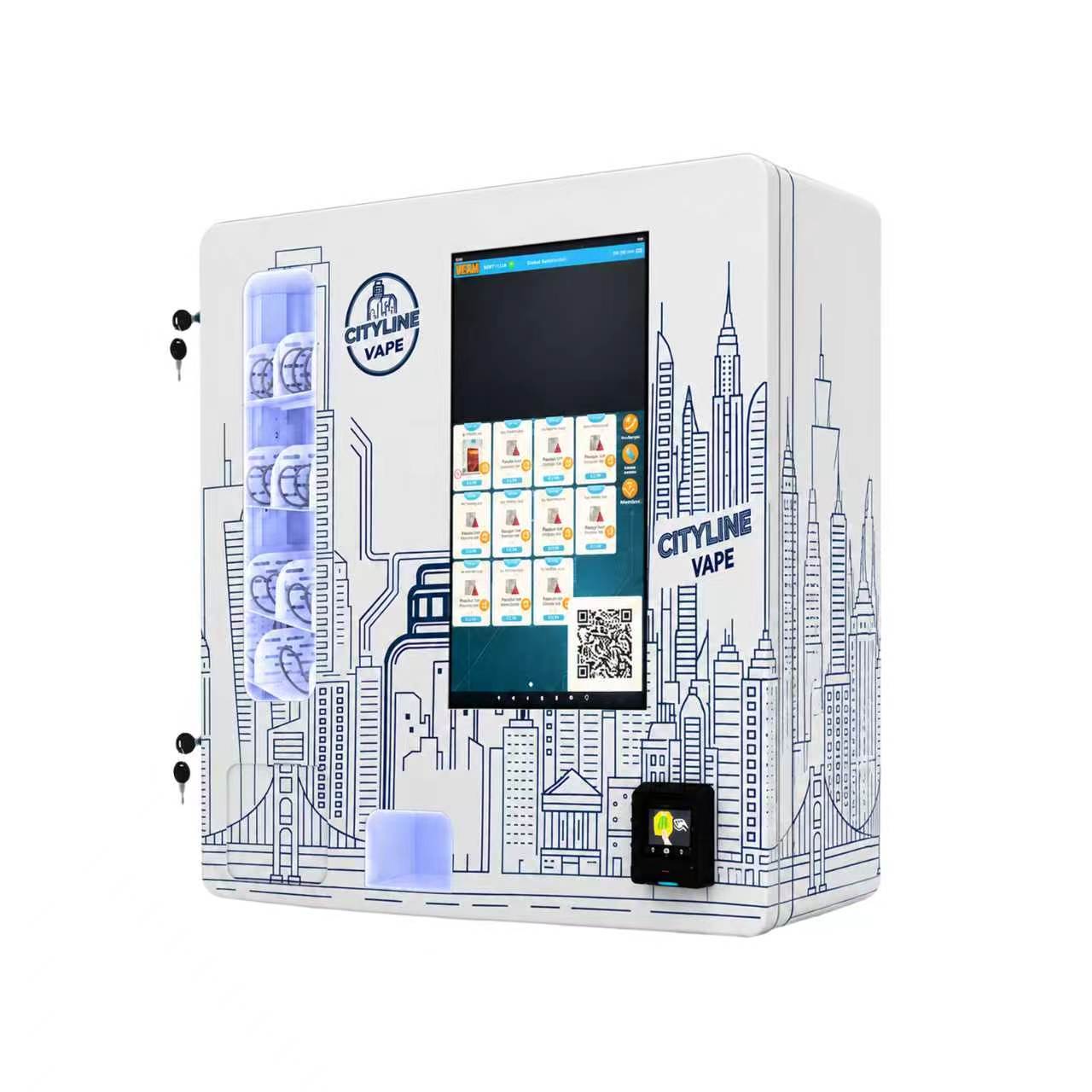 Quality Smart Wall-Mounted Vape Vending Machine Ultra-Compact Automated E-Cigarette for sale