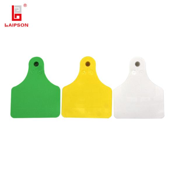 Quality BASF TPU Medium Cattle Ear Tags Husbandry Animal Ear Tag For Bull And Dairy for sale