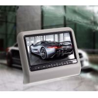 Quality HDMI Grey Color Portable Headrest DVD Player , Car TV Monitor 16 / 9 Wide Screen for sale