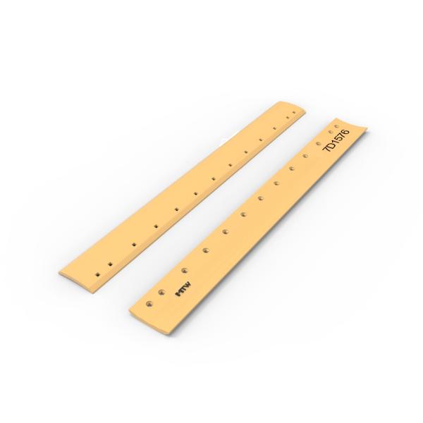 Quality 7D1576 DBC Bulldozer Cutting Edge 19×203×1828mm Curved Blade Wear Part 50KG for sale
