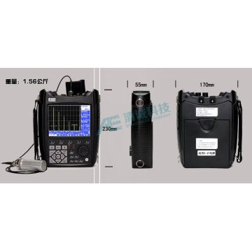 Quality 5.7 Inch TFT Color Screen Ultrasonic Flaw Detector For Large Equipment for sale