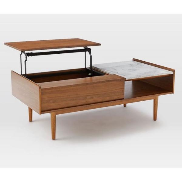 Quality modern rectangle coffee table set for living room for sale