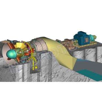 Quality Low Water Head 2m to 20m S Type Turbine ,Tubular Turbine with Generator, for sale