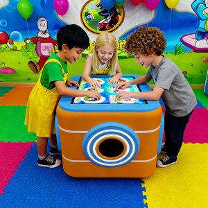Quality Children's Interactive Touch Game Table with Multi-touch Screen and Educational for sale