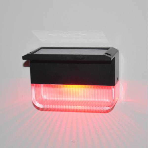 Quality IP67 1.2V Outdoor Solar Wall Light Polycrystalline Silicon 600MAH for sale