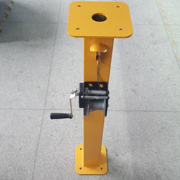 Quality Adjustable Height Solar 3-Aspect 4-Face Mobile Solar Power Traffic Light With for sale