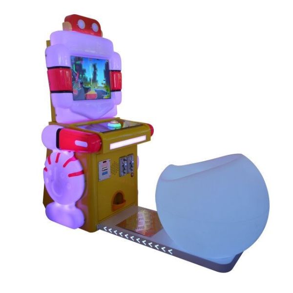 Quality 19 inches display kid video game machine with different game content, colorful attractive mini arcade game for kid for sale