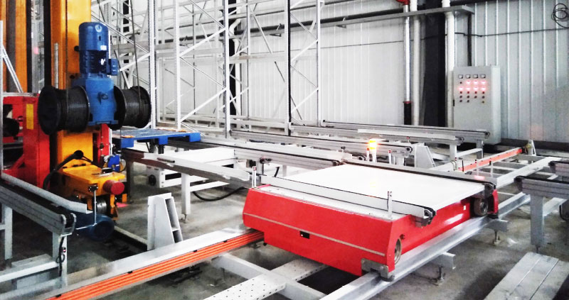U shape stacker ASRS,Automatic Storage and Retrieval System