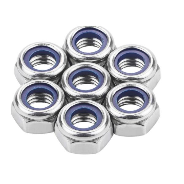 Quality SS304 Galvanized Hex Head Cap Nut M8 Dacrotized Painting for sale