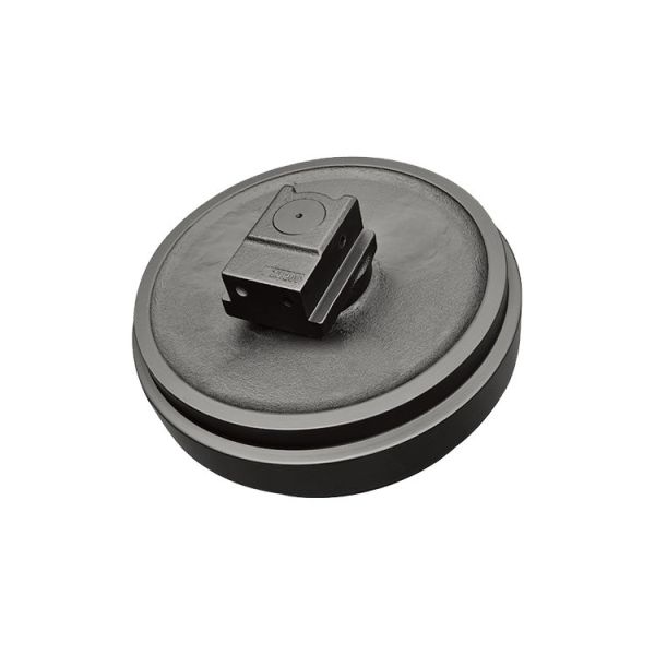 Quality Online Support ZX200 Excavator Spare Parts Front Idler Wheel Yellow or Black Customized for sale