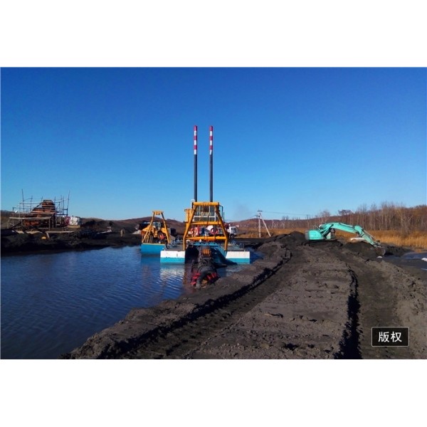 Quality Discharge Distance 2000m Hydraulic Sand Dredger Vessel Mining for sale
