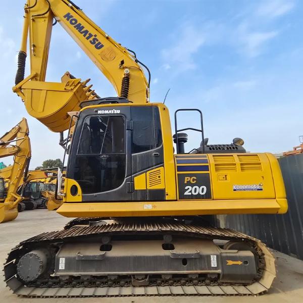 Quality Used PC200 Crawler Excavator Second Hand 20ton Digger for Sale Backhoe Ready for sale
