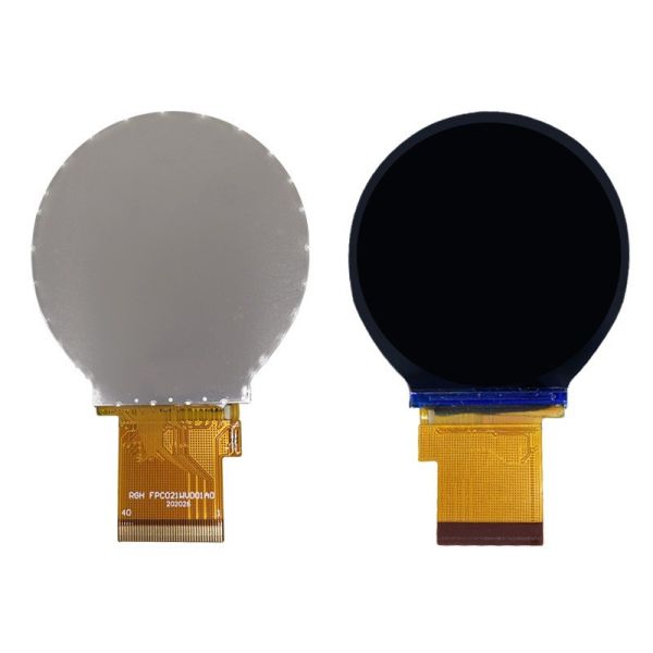 Quality 2.5V-2.8V MIPI Circular TFT LCD Display Module 220cd/㎡ RT21WV001A for sale