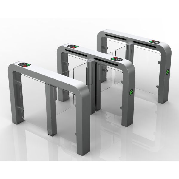 Quality Fully Automatic Speed Gate Turnstile System 600-900mm With Card Reader for sale