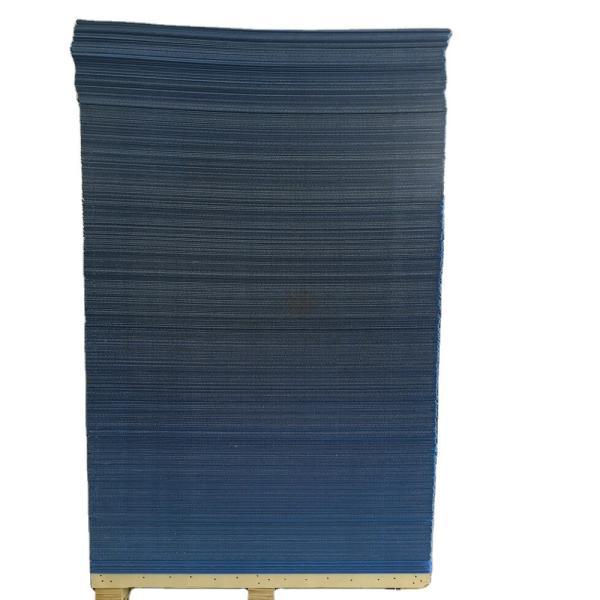 Quality OEM Hollow Core White Corflute Sheets 700x450x3mm for sale