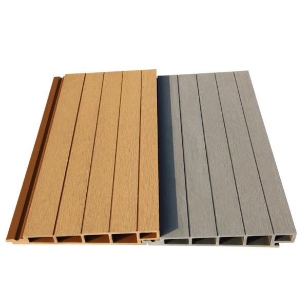 Quality Fireproof Villa Exterior Wall Cladding 185x30mm Grooved Panels for sale